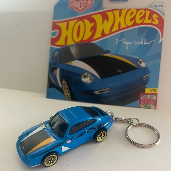 Hot Wheels | Toys | 96 Porsche Carrera Hot Wheels Keychain | Poshmark
